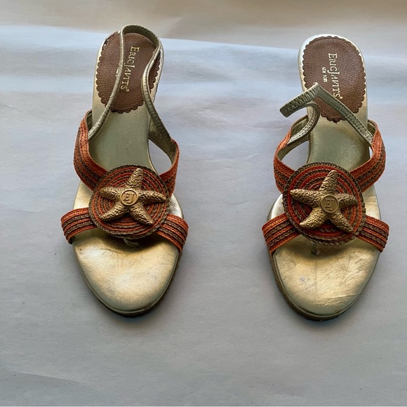 Eric Javits | Shoes | Eric Javits Gold Made In Italy Decorative ...